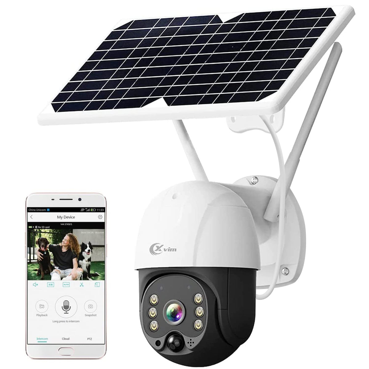 Solar Security Camera – XVIMTech