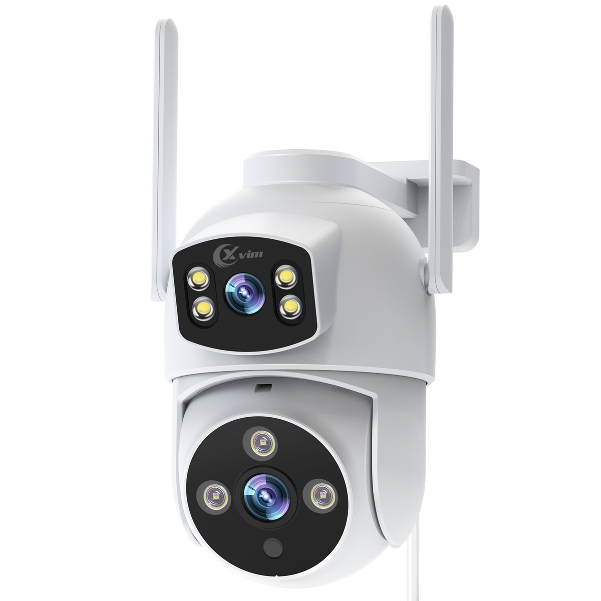 XVIM 6MP Dual Lens Wireless Cameras for Home Security, 2.4GHz WiFi Sec ...